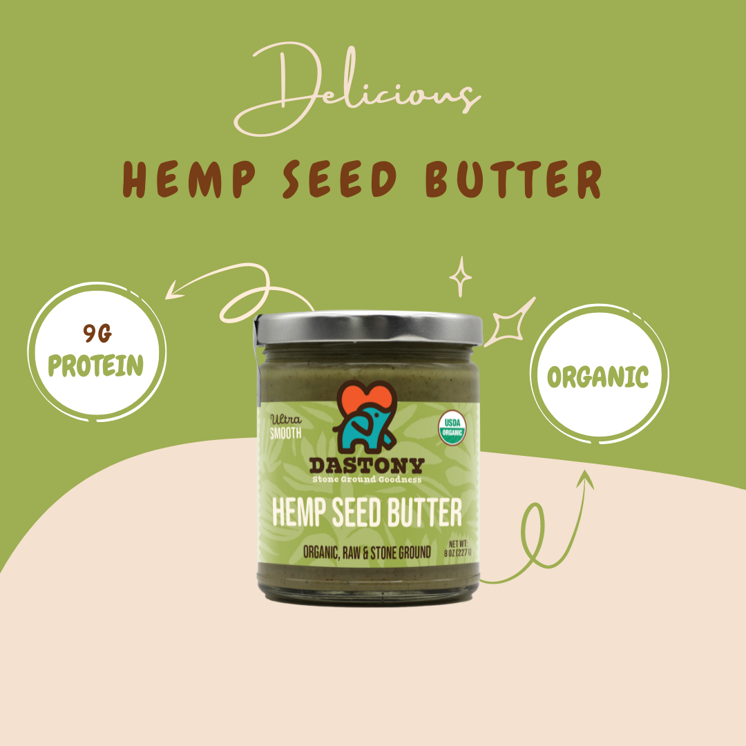 Dastony Organic Hemp Seed Butter