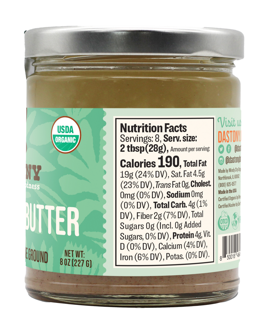 Dastony Organic Brazil Nut Butter